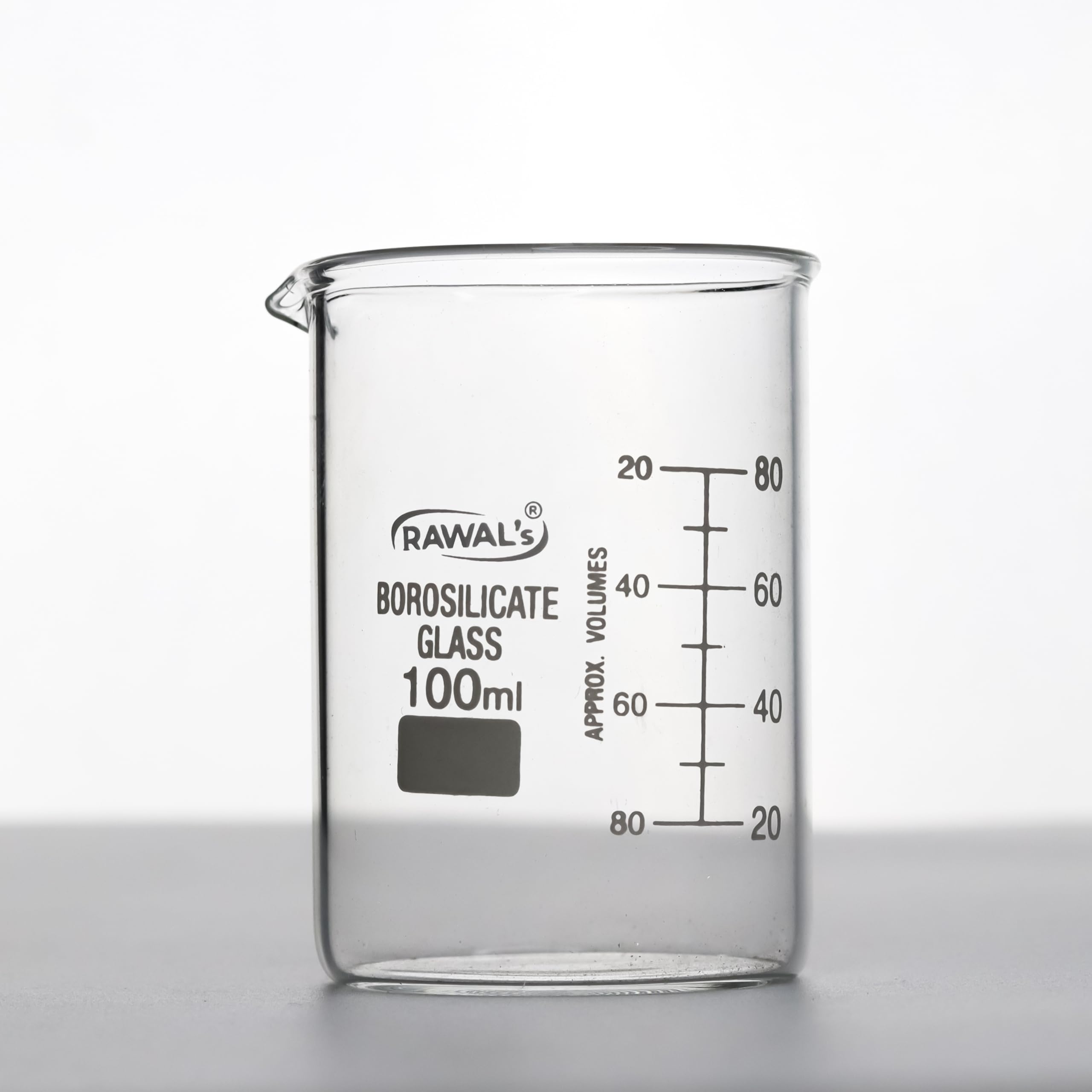 ISKO® Borosilicate Glass Beaker 500 ml (set of 2) : Amazon.in ...