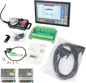 CNCTOPBAOS 4 Axis CNC Router Engraving Milling Machine Controller DDCSV4.1 with Two 24V DC Power ...