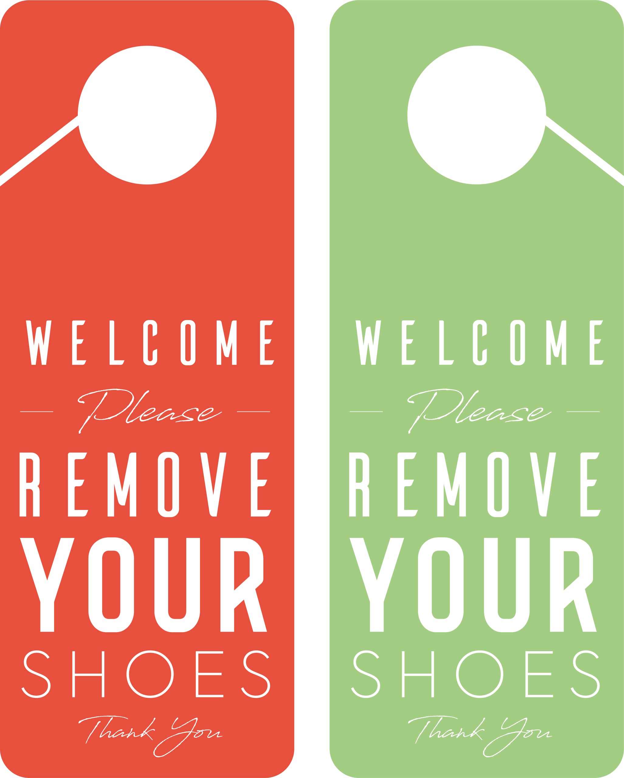 Amazon.com : Welcome, Please Remove Your Shoes Sign - Take Off Your ...