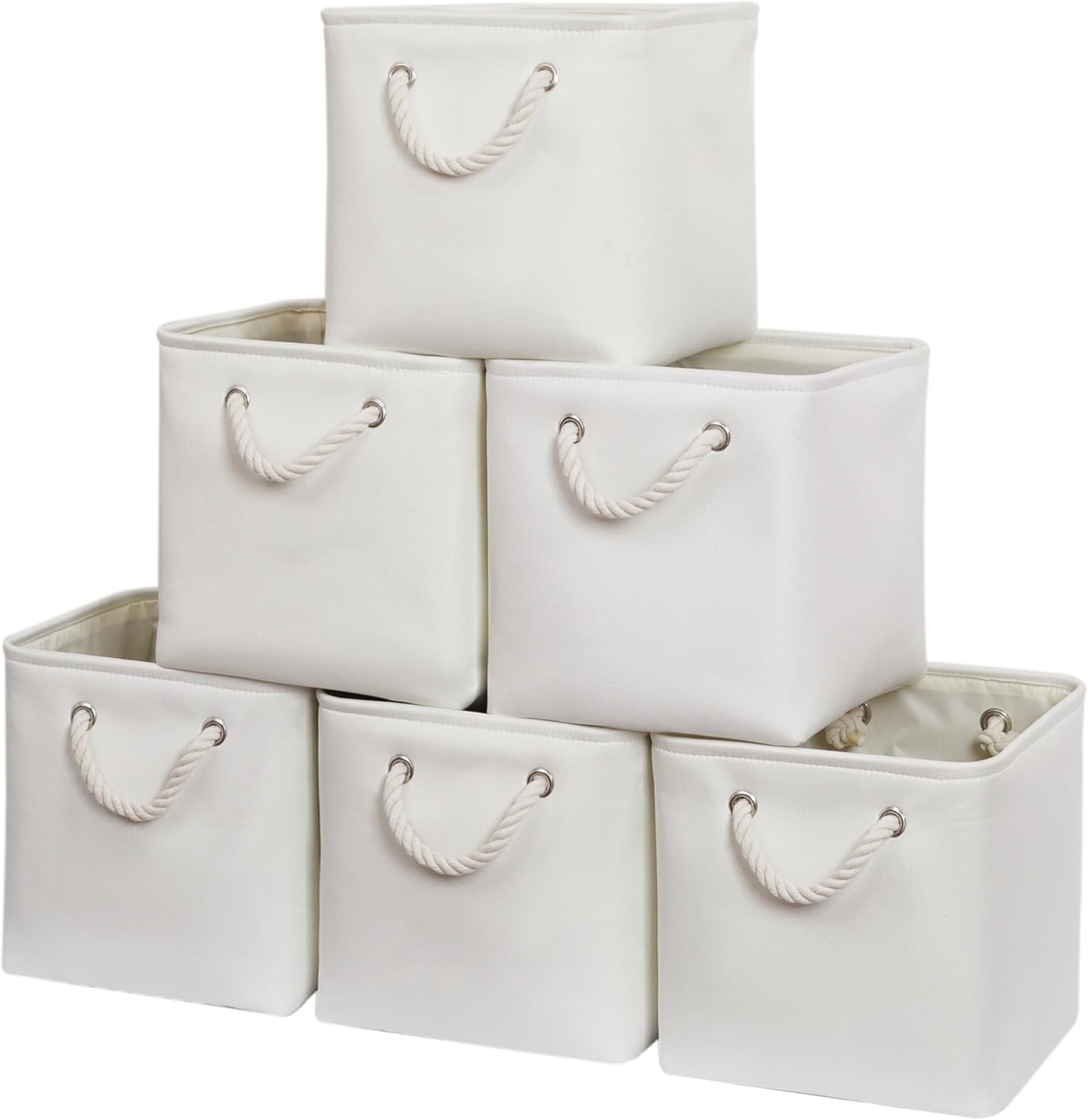 Amazon.com: ISEMINGLA 11 x 11 Inch Storage Cubes, 6 Pack Large ...