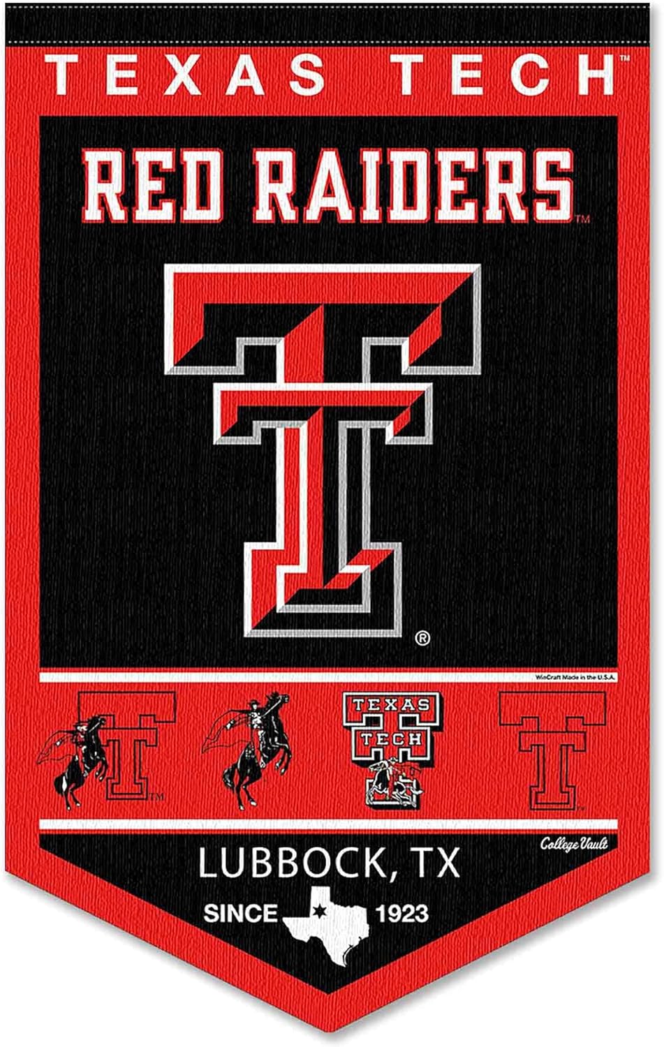 Amazon.com : College Flags & Banners Co. Texas Tech Red Raiders ...