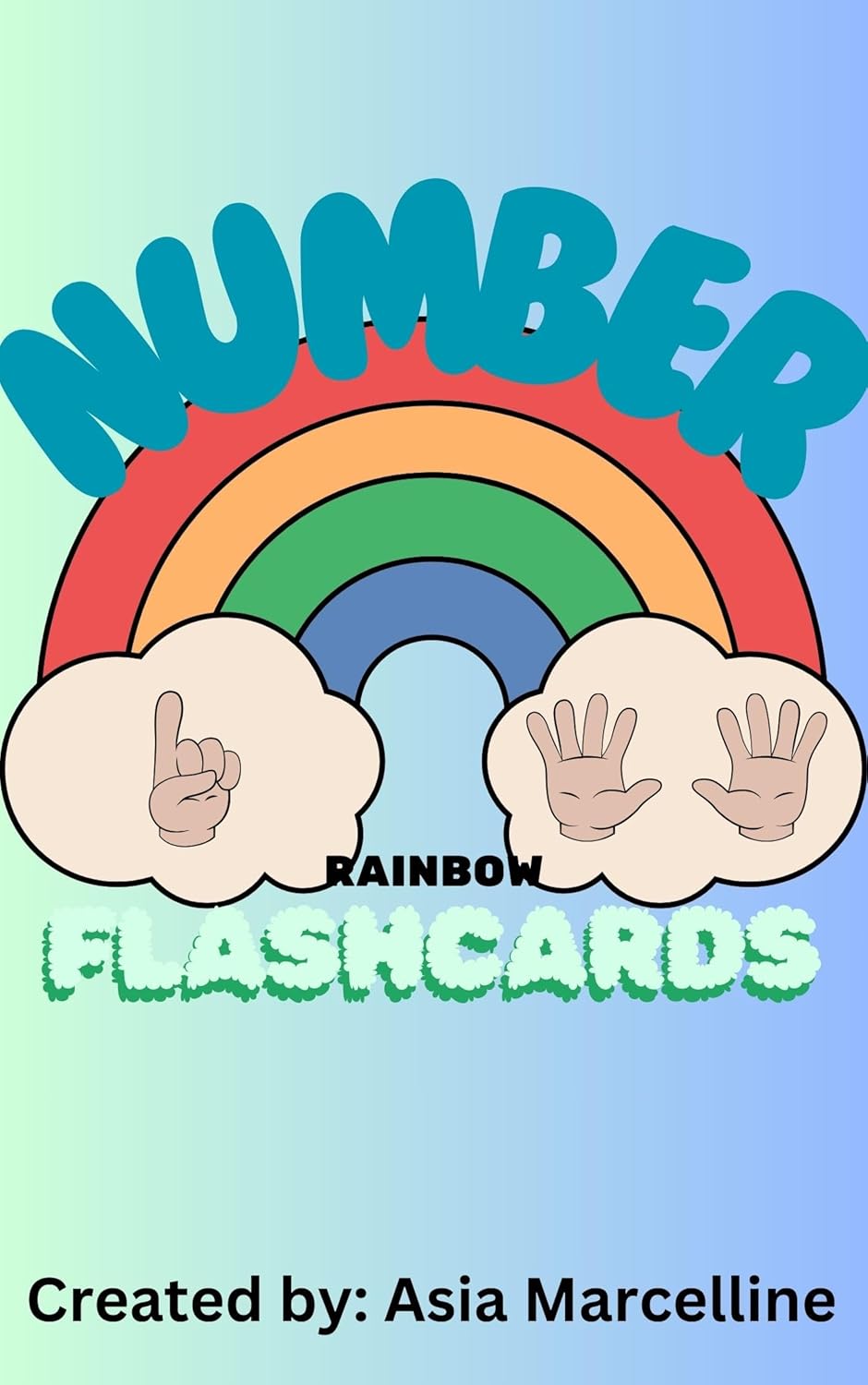 Number Rainbow Flashcards: Finger Count Edition (1 to 10) - Kindle ...