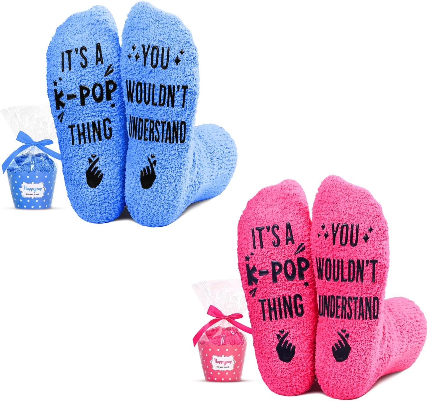 Amazon.com: Zmart Crazy KPOP Socks K-pop Gifts for K-pop Lovers Music ...