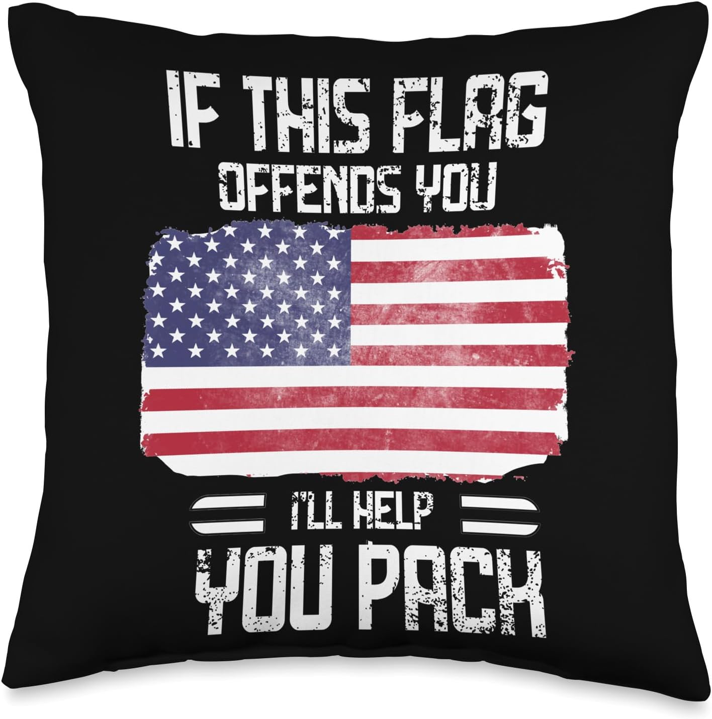 Amazon.com: If This Flag Offends You I'll Help You Pack American ...