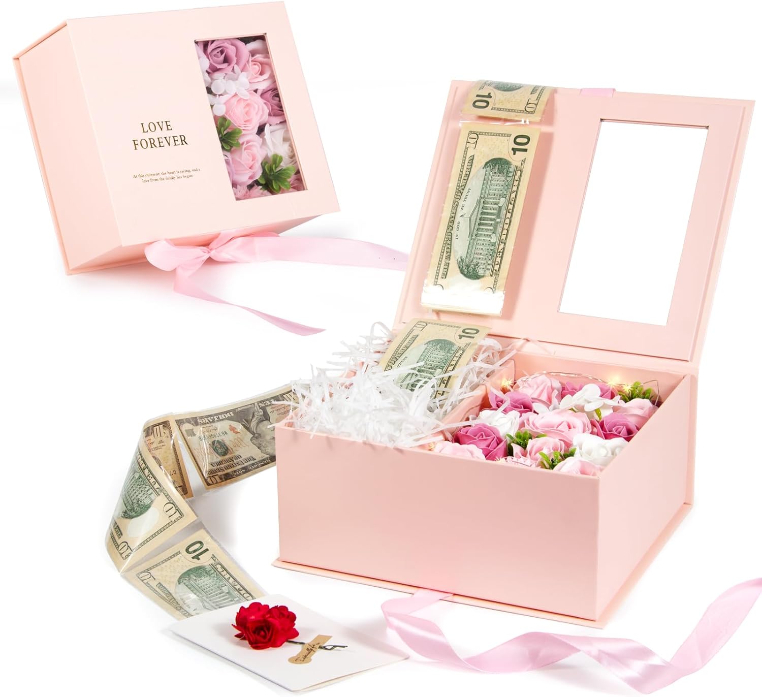 Amazon.com: SDALU Money Pull Box for Cash Gift - Luxury Money Pull Out ...