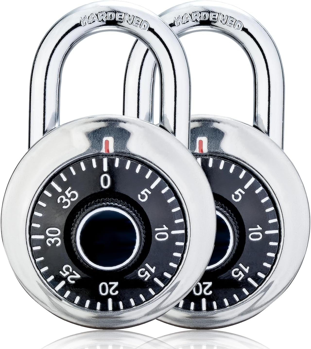 AOSRUM Combination Lock, 2 Packs Keyless Mini Padlock for Gym and ...