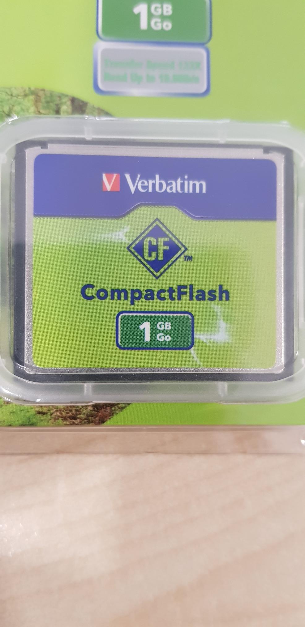 Verbatim 47010 1GB Compact Flash CF Card for CNC Machine - Buy Verbatim ...