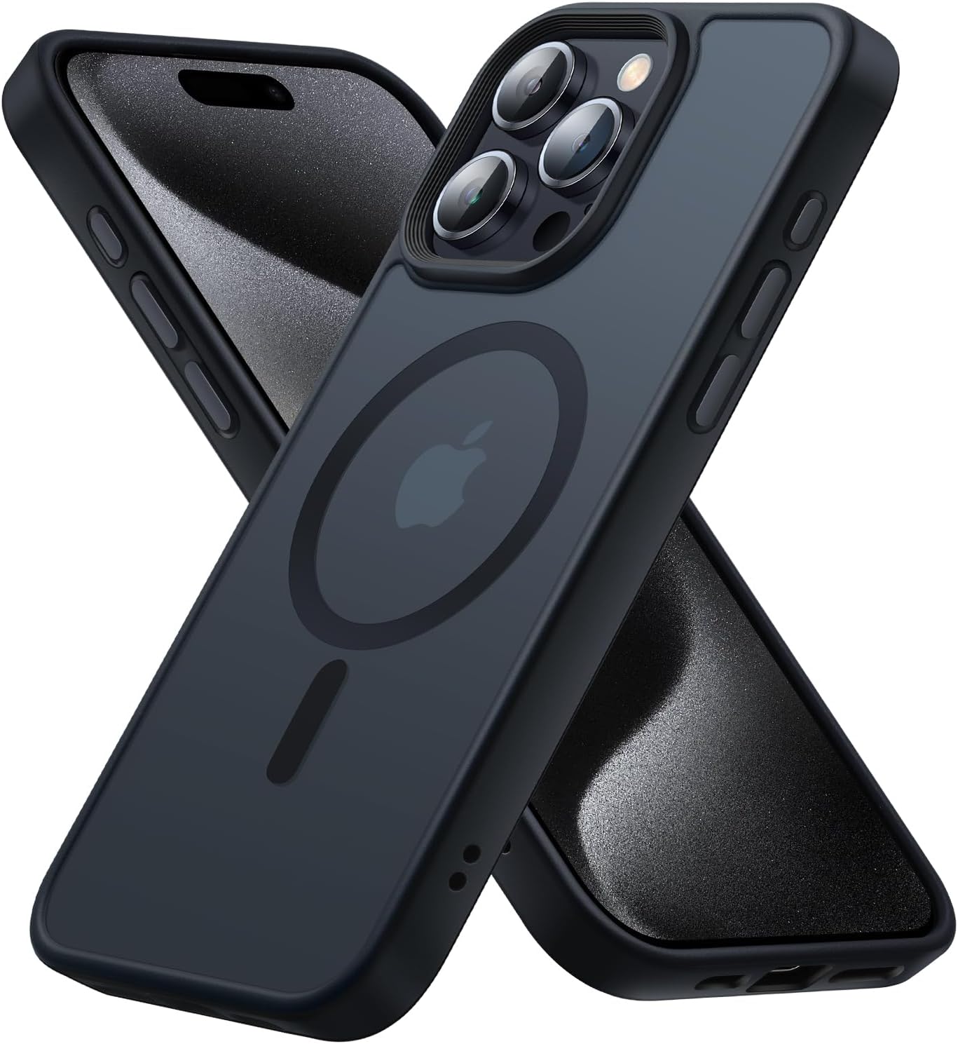 Amazon.com: Gyizho Magnetic Case for iPhone 15 Pro Max, Military Grade ...