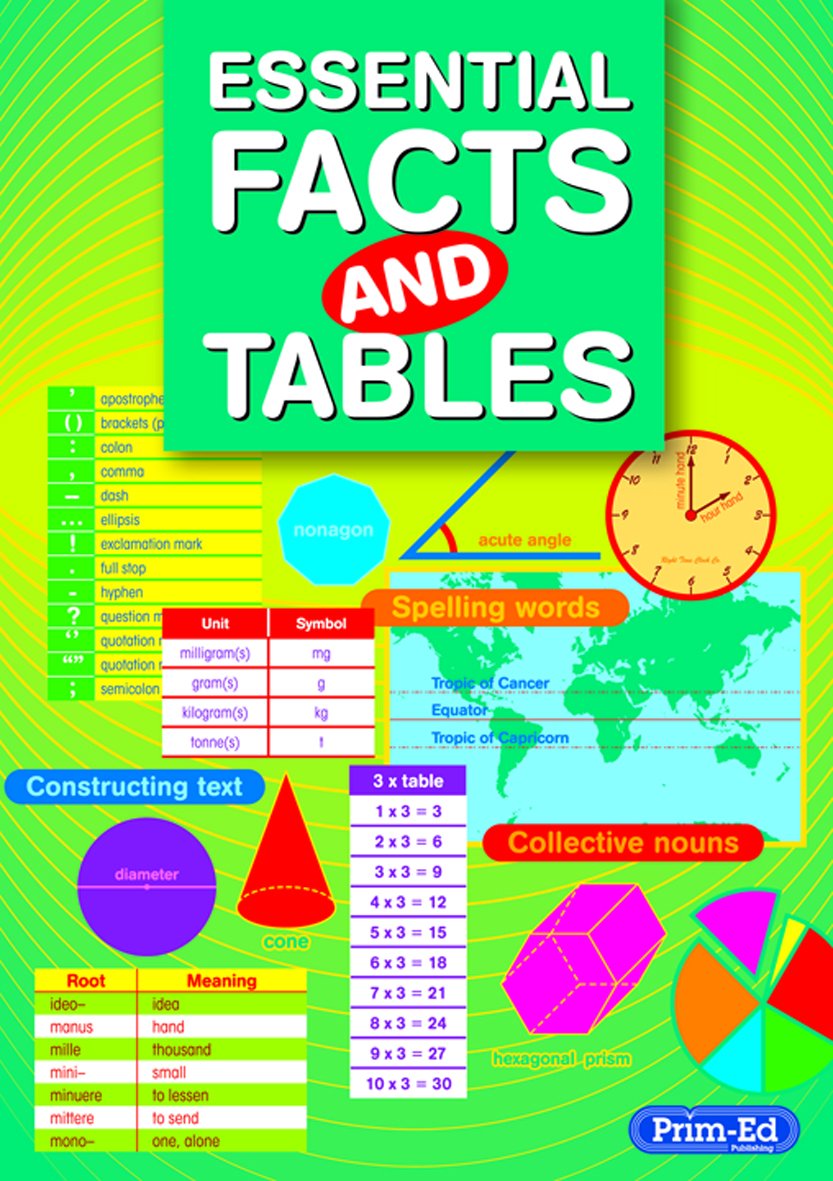Essential Facts And Tables : RIC Publications: Amazon.co.uk: Stationery ...