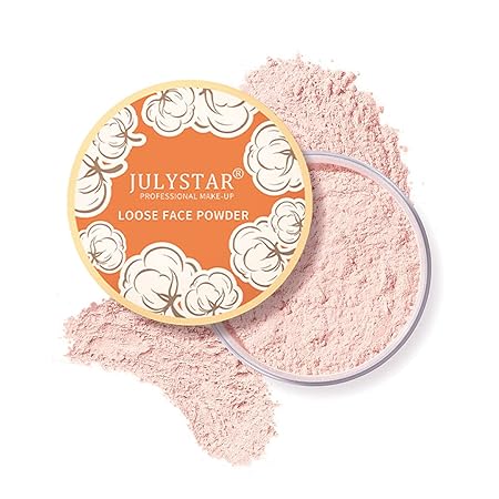 Amazon.com : Pink Setting Loose Face Powder Matte Setting Powder Oil ...