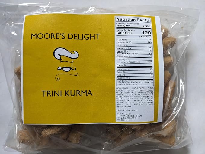 Amazon.com: "Moore's Delight" - Trini Kurma 204 g (Pack of 2) Trinidad ...