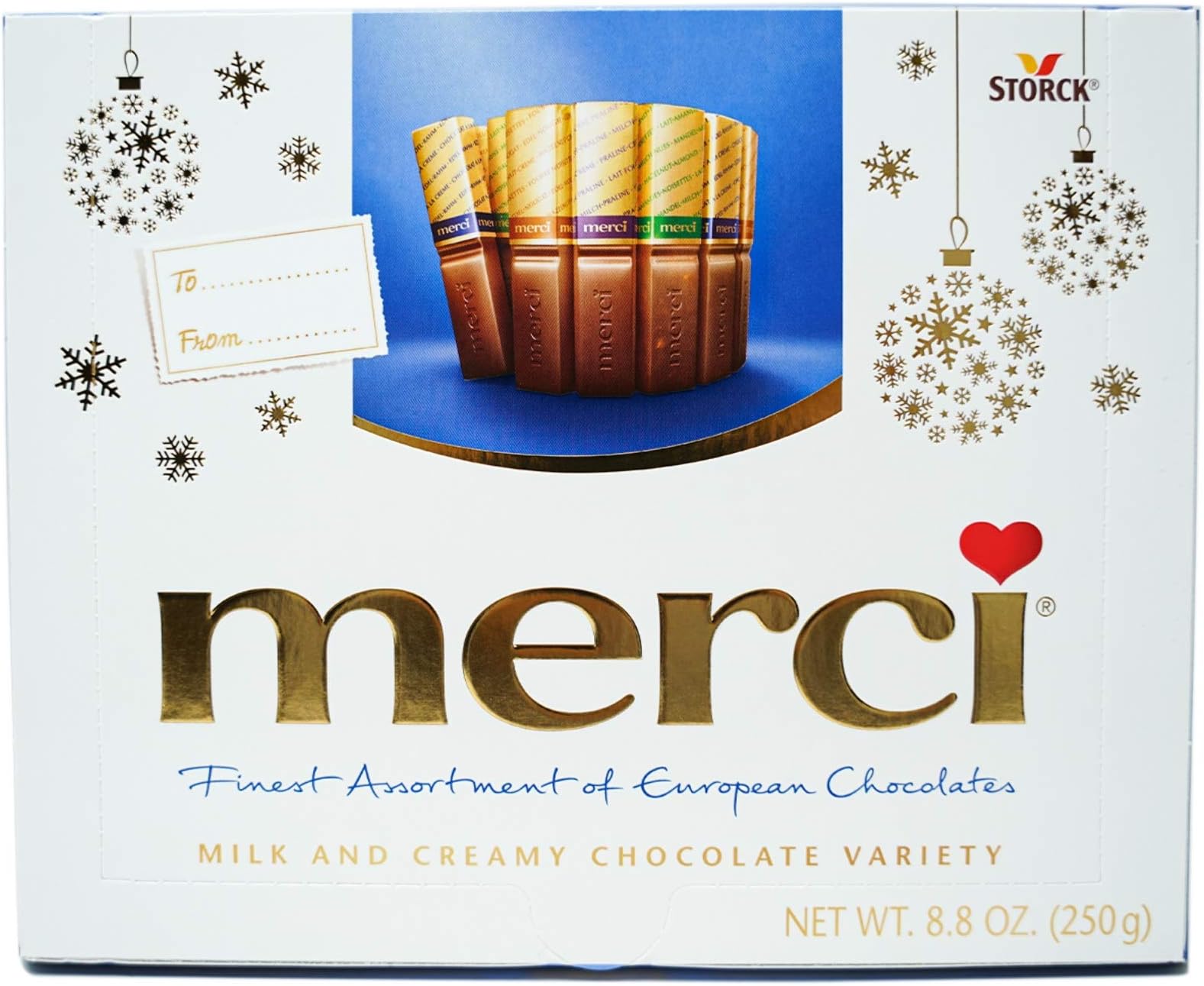Amazon.com : MERCI Assorted Milk Chocolates (200g , 7oz) : Grocery ...