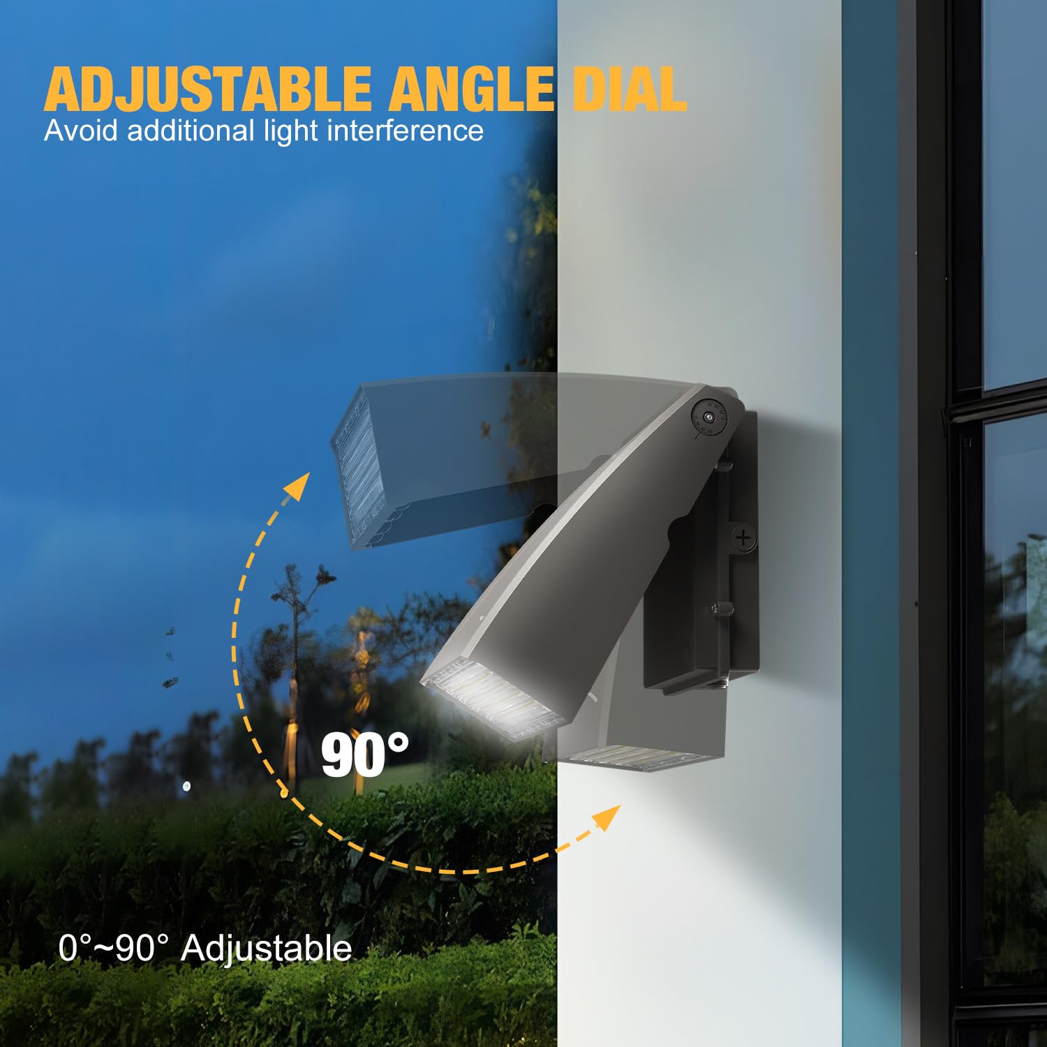 Snapklik.com : 100W LED Wall Pack