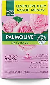 Sabonete em Barra Palmolive Naturals Nutrição Cremosa Leite e Pétalas ...