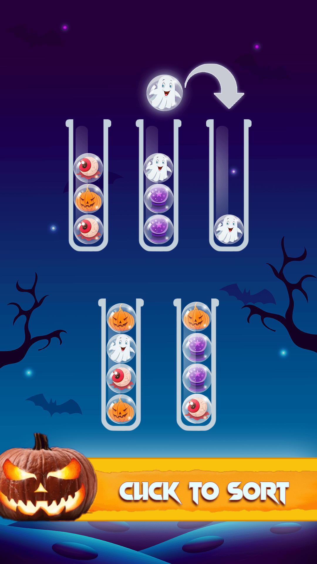 Halloween Sort Color Puzzle Game - App on Amazon Appstore