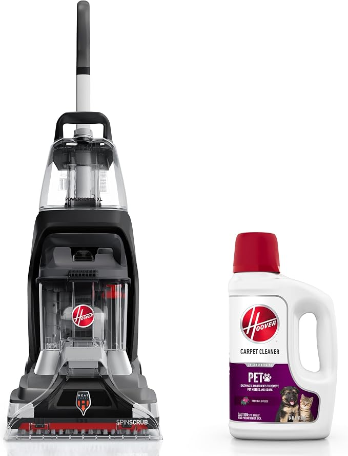 Amazon.com - Hoover PowerScrub XL Pet Carpet Cleaner Machine, Deep ...