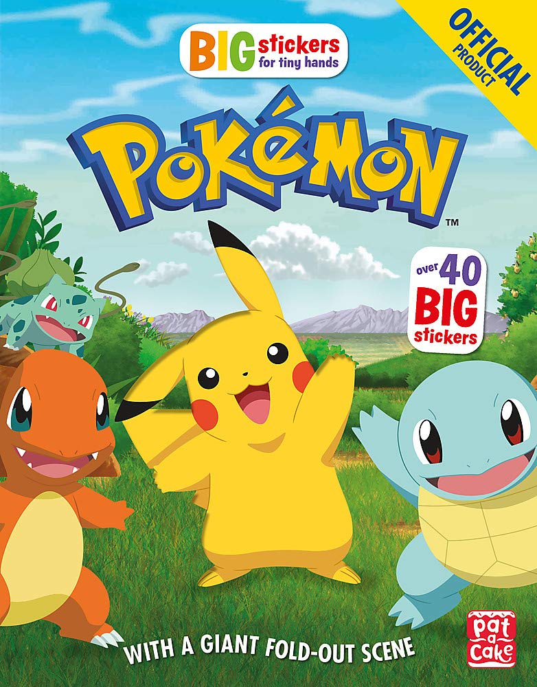 The Official Pokémon Big Stickers for Tiny Hands: Pokémon ...