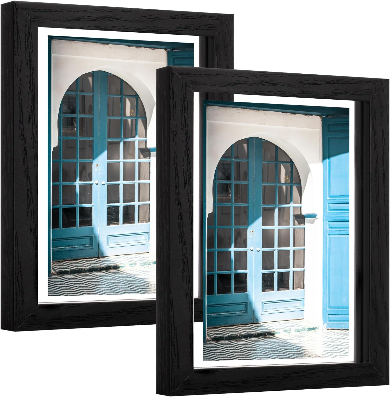 Amazon.com - N/A+ Trwcrt 2 Pack 5x7 Floating Picture Frame, Double ...