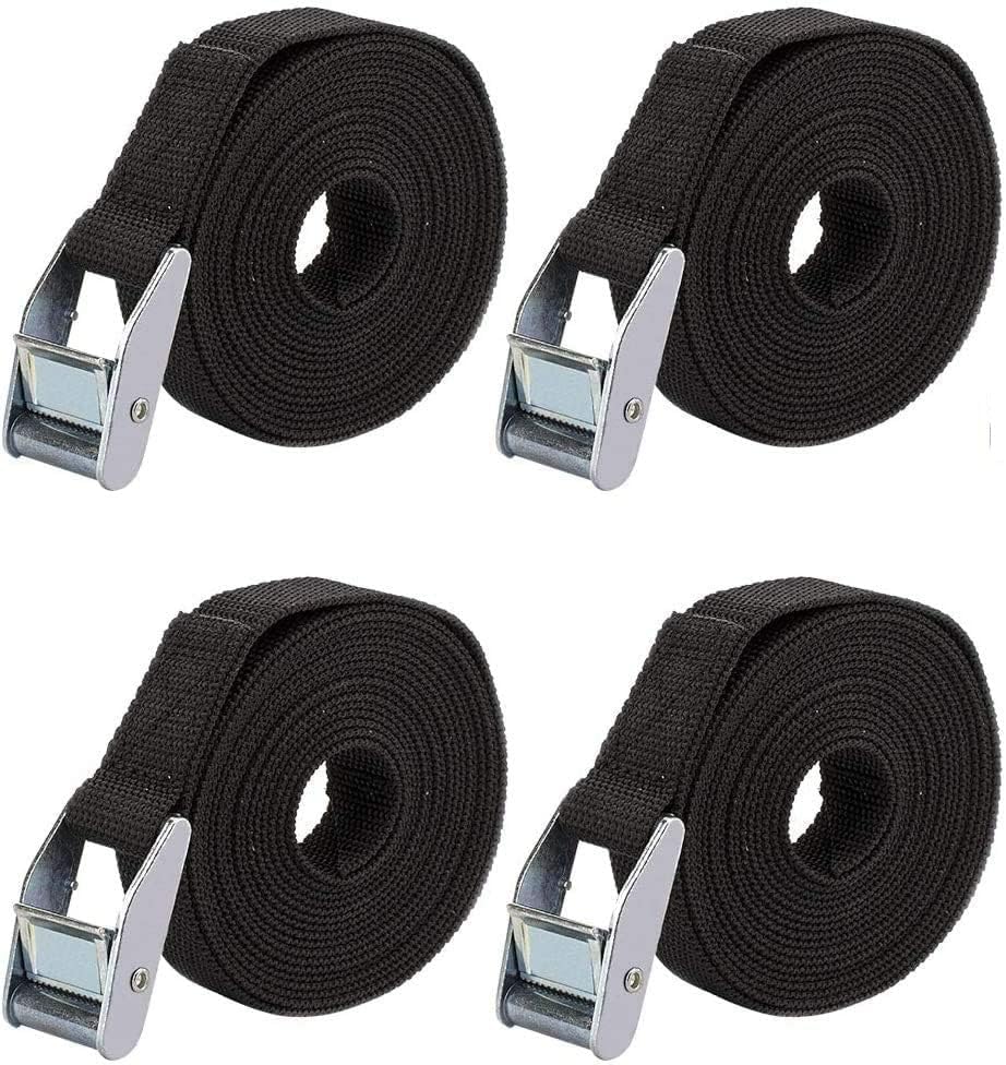 JAGDIV® Tie Down Straps, Heavy Duty Lashing Straps Adjustable Cam ...