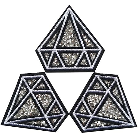 Amazon.com: Qingxi Charm Shiny Glitter Rhinestone Diamond Sewing on ...