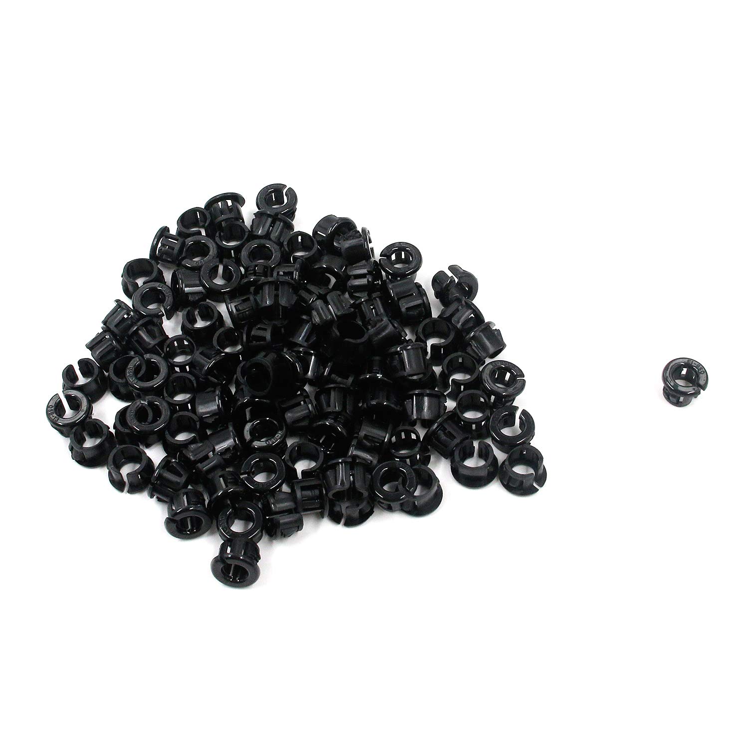 T Tulead Snap Bushing Black Bushing Hole Bushing Cable Bushing 0.5 ...