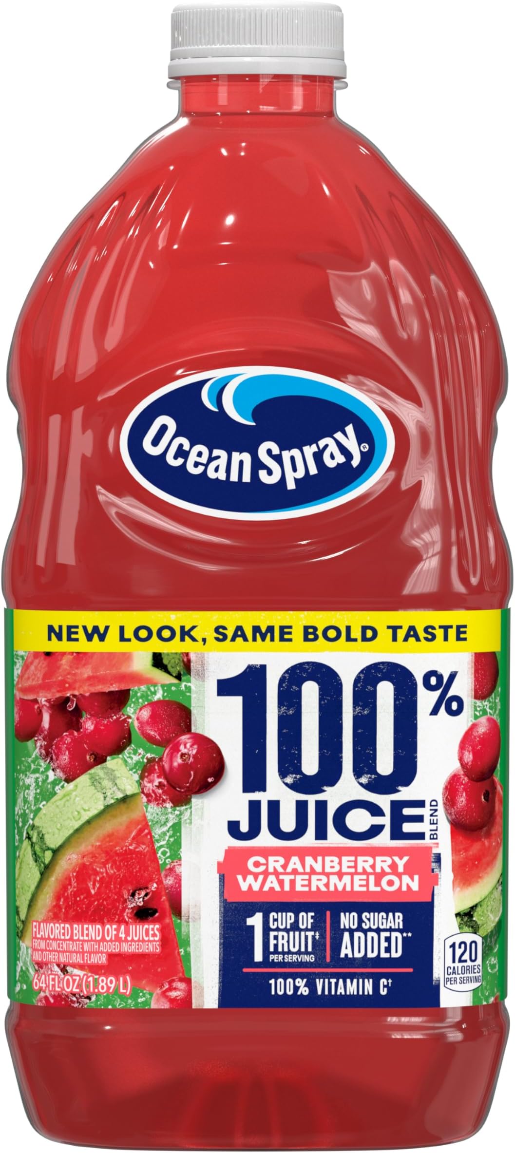 Amazon.com : Ocean Spray® 100% Juice Cranberry Pineapple Juice Blend ...