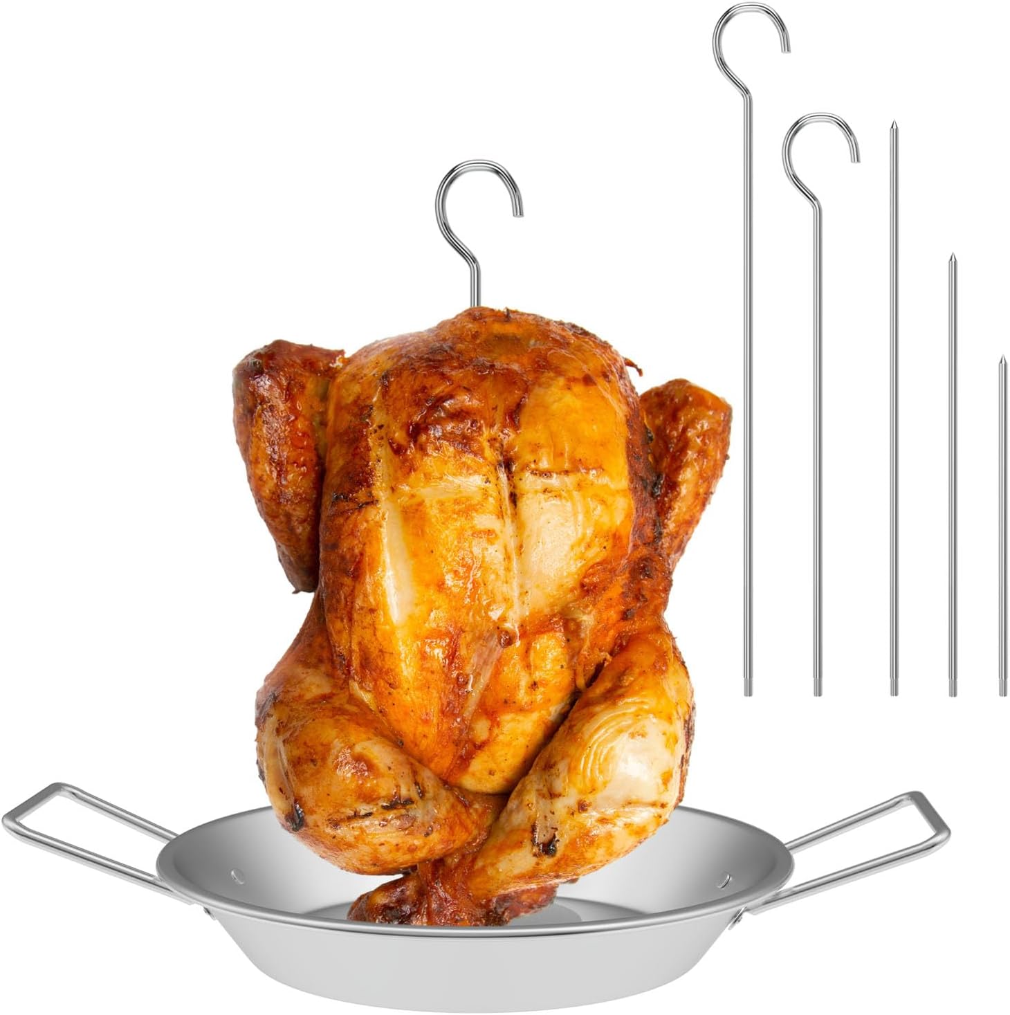 Amazon.com : Vertical Skewer Turkey Fryer Stand Kit, Al Pastor Skewer ...