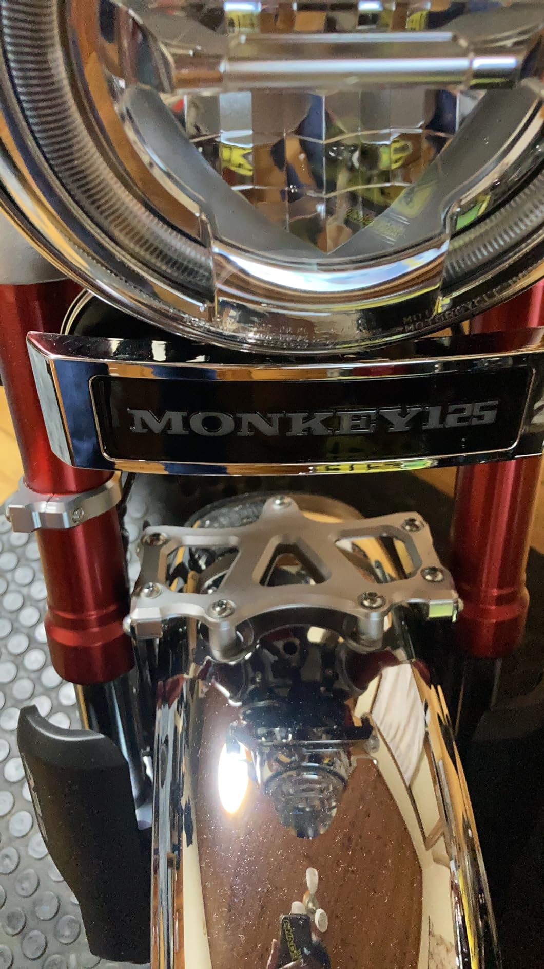 Amazon | MONKEY 125 LOGO LEDライト 対応車種 ホンダ モンキー 125 Monkey 125 Z125 全車種 ...