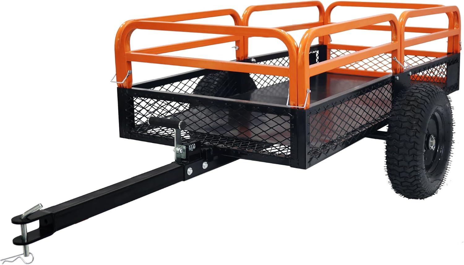 Amazon.com: ATV Trailer 1500lbs 15 Cubic Feet Utility Trailer, ATV Dump ...