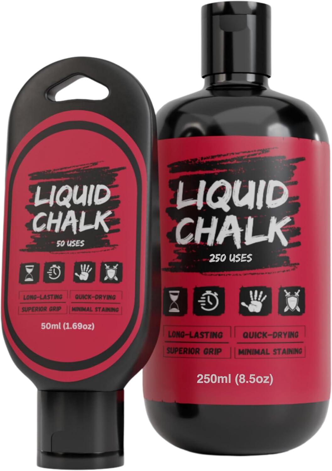 Amazon.com : Power Grip Liquid Chalk for Weight Lifting - Non-Slip Gym ...