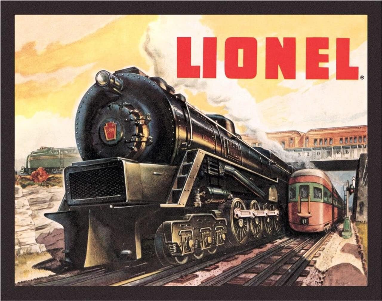 Amazon.com: Dark Branches Union Pacific Tin Sign, Union Pacific ...