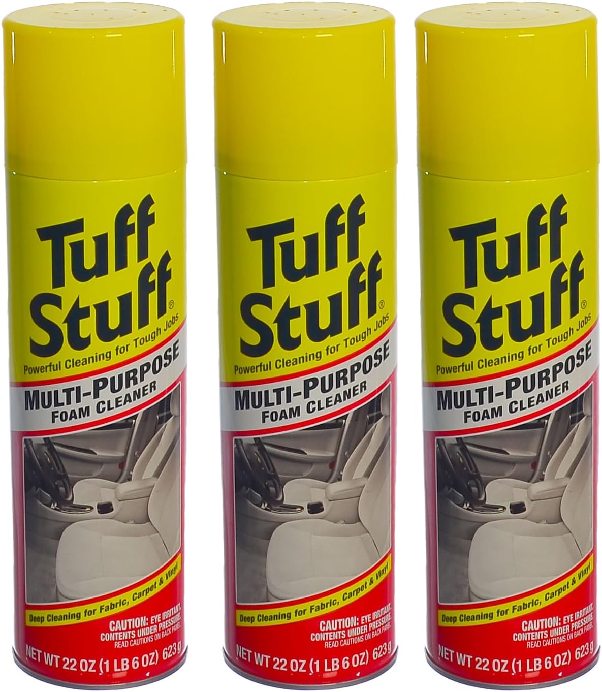 Amazon.com: Tuff Stuff Multi-Purpose Foam Cleaner, Use on Car Interior ...