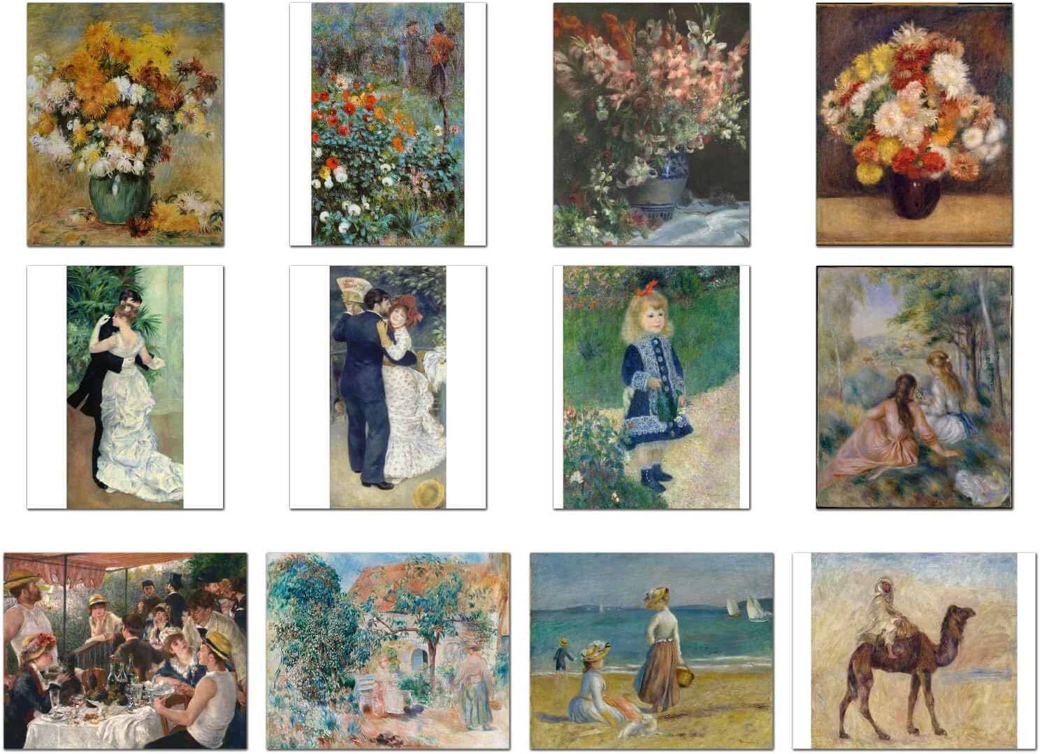 Amazon.com: Wish Pub - Set of 12 Unframed Fine Art Prints of Pierre ...
