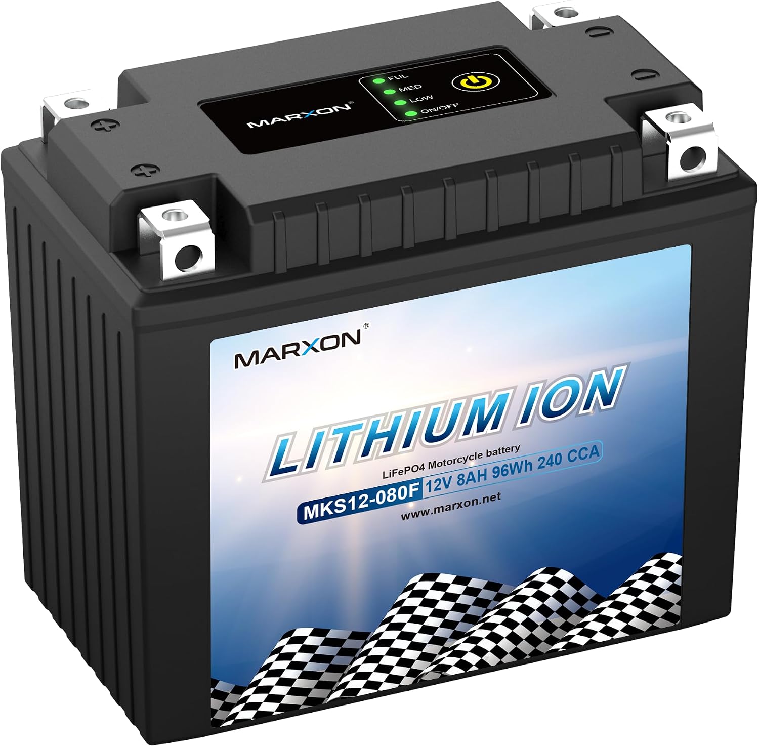 Amazon.com: Marxon Lithium Motorcycle Battery Replace for GYZ20L ...