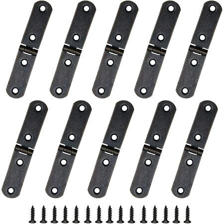 Xinally 8 Pcs 180 Degree Folding Flip Top Hinges Sewing Machine Tray ...
