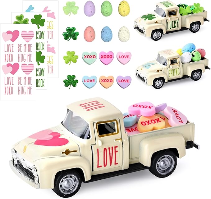 Amazon.com: Bunny Chorus Valentines/St. Patrick’s/Easter Decor, Rustic ...