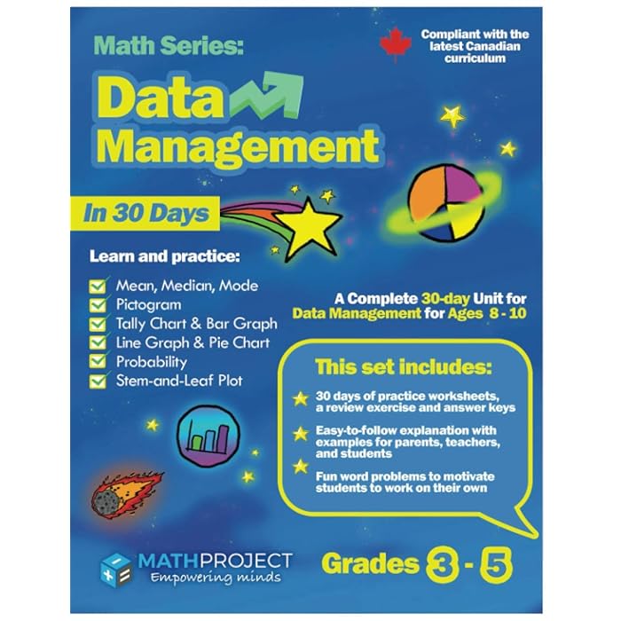 Buy Data Management For Grades 3 5 OR Ages 8 10 Mean Median Mode buy-data-management-for-grades-3-5-or-ages-8-10-mean-median-mode