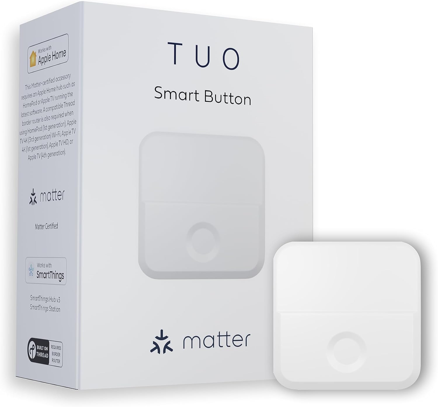 Amazon.com: TUO Smart Button with Matter & Thread Support, Control ...