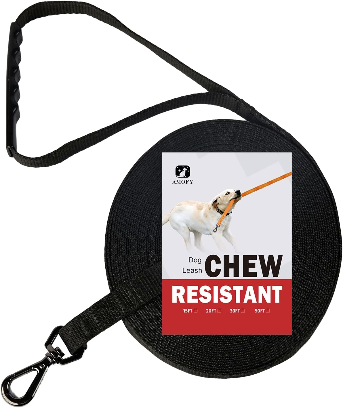Amazon.com : Chew Resistant, Float on Water Dog Training Leash, Wear ...