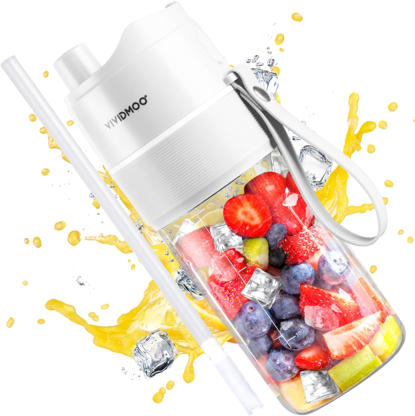 Amazon.com: Portable Blender, Shakes and Smoothies Personal Blender, 16 ...