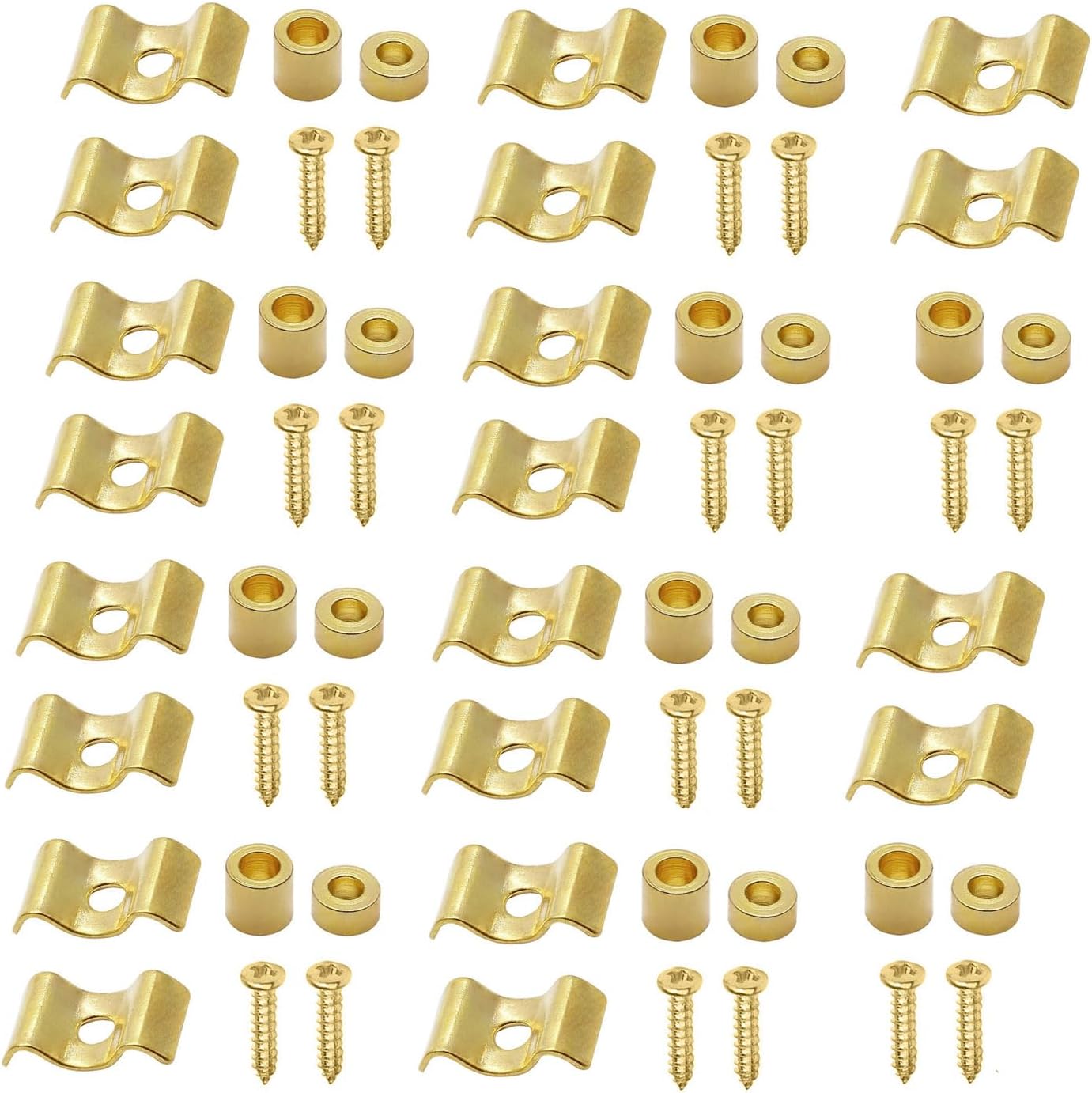 Amazon.com: TUOREN 10Pair Electric Guitar String Retainer Tree String ...