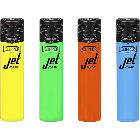 Amazon.com: Clipper Lighter – Large Jet Flame - 48ct - Safe Butane ...