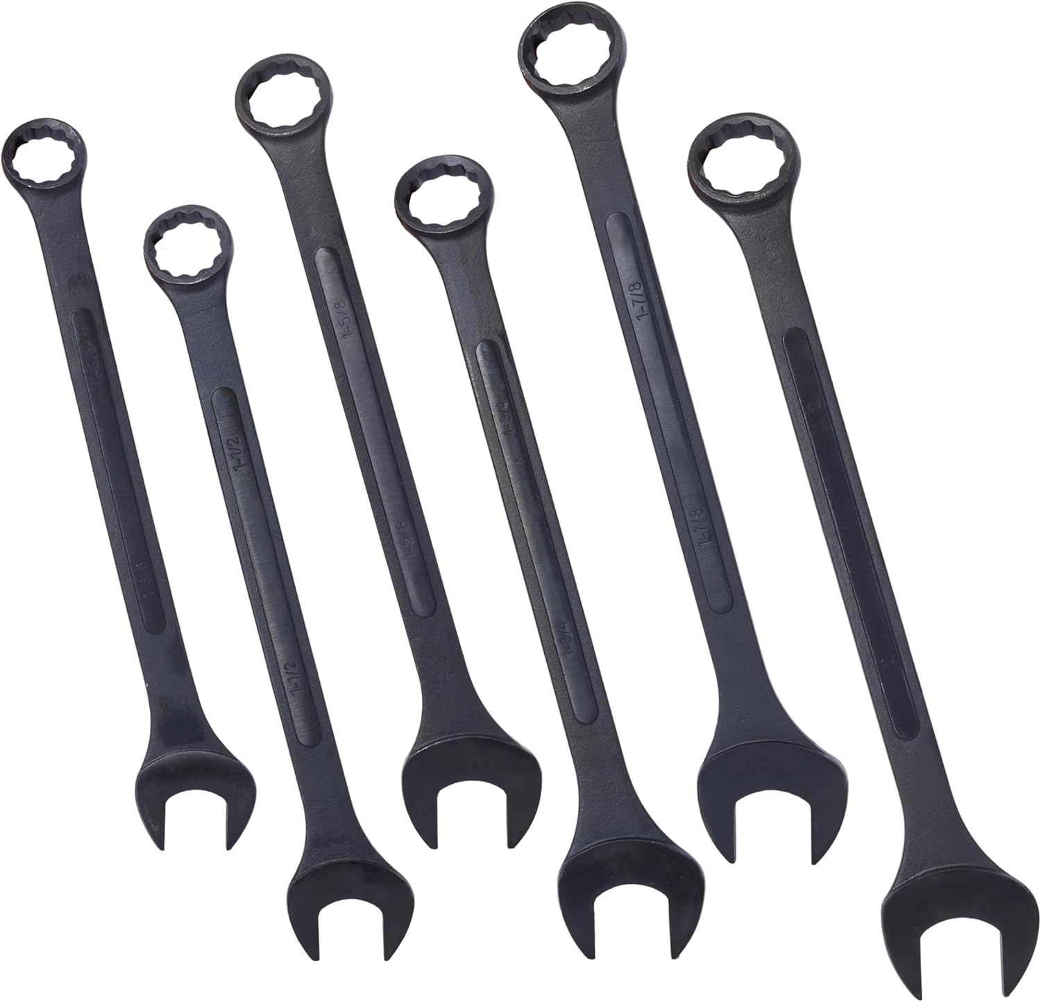 Thirtdos Jumbo Combination Wrench Set extra large, SAE, 6-piece, 1-3/8 ...