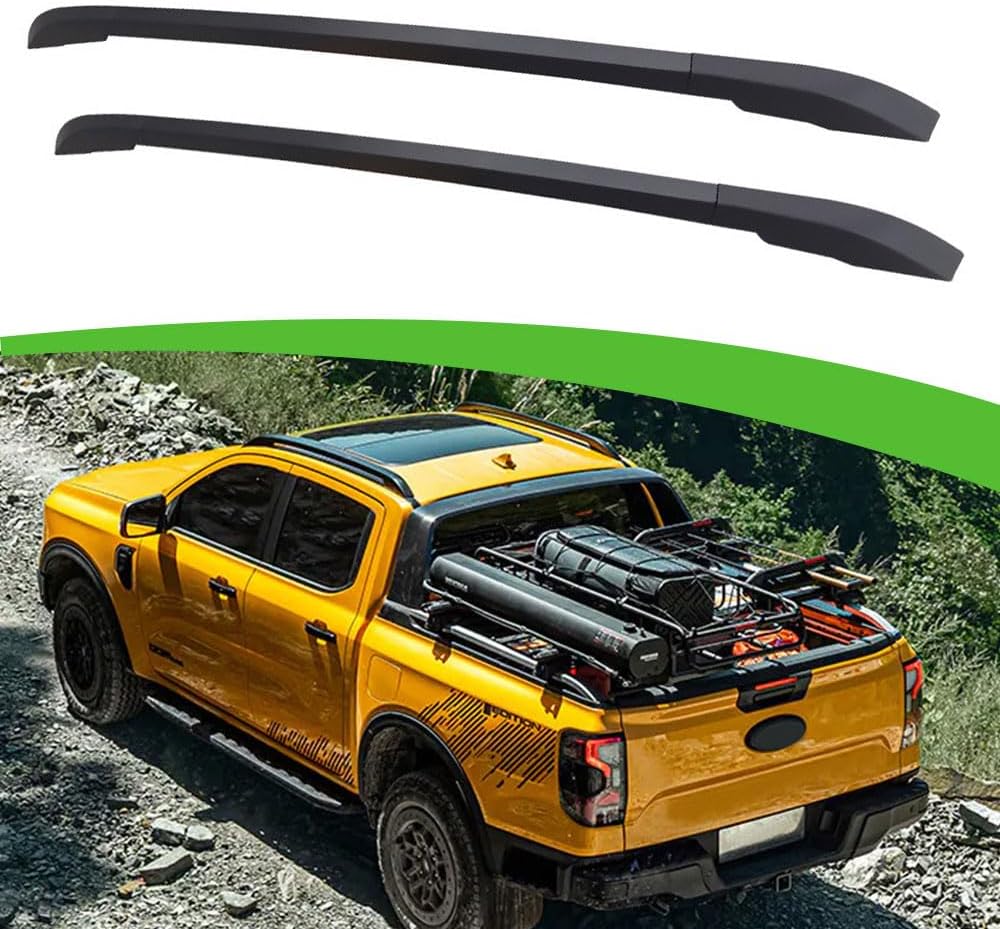 Amazon.com: BTOX Aluminum roof Rack Cross bar fit for Ford Ranger T9 ...