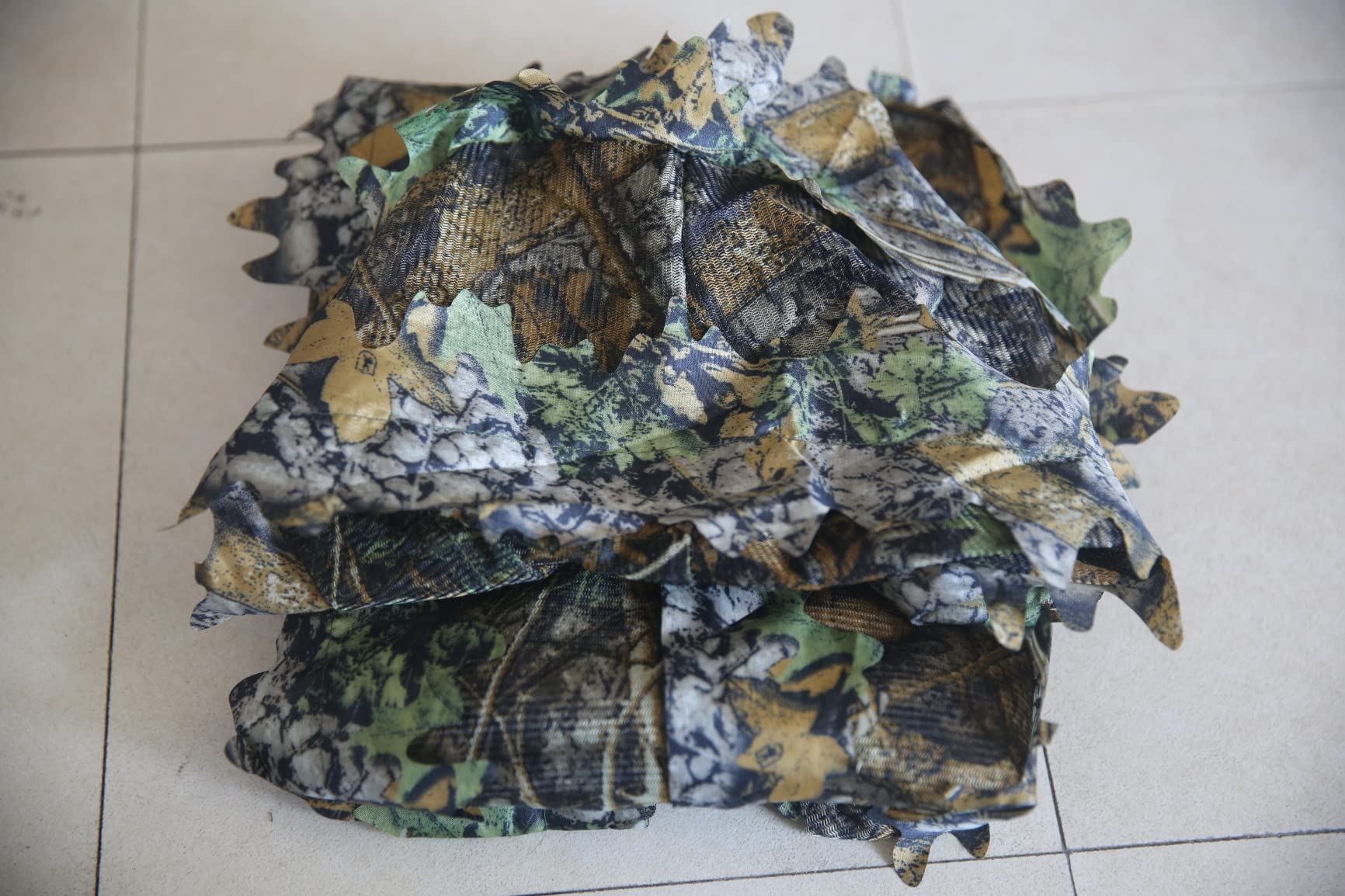 $1/mo - Finance Ghillie Mask, 3D Leafy Camouflage Hunting Hat, Full ...
