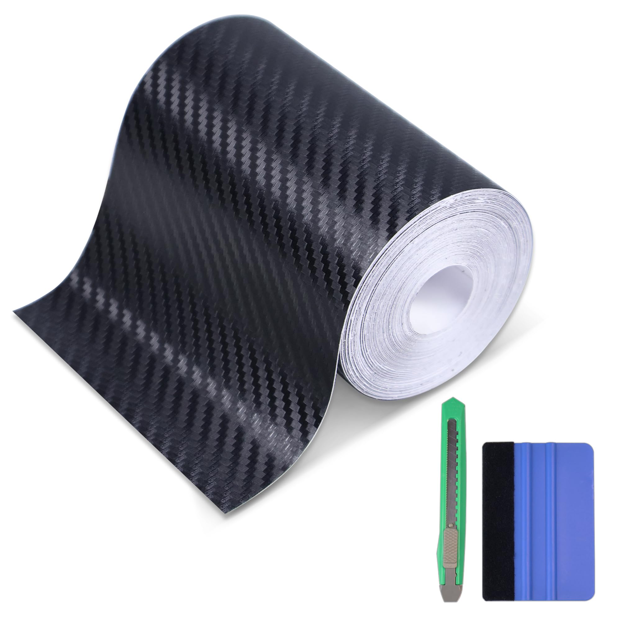 Snapklik.com : Lypumso 3D Carbon Fiber Vinyl Tape, 4 X 30ft Self ...