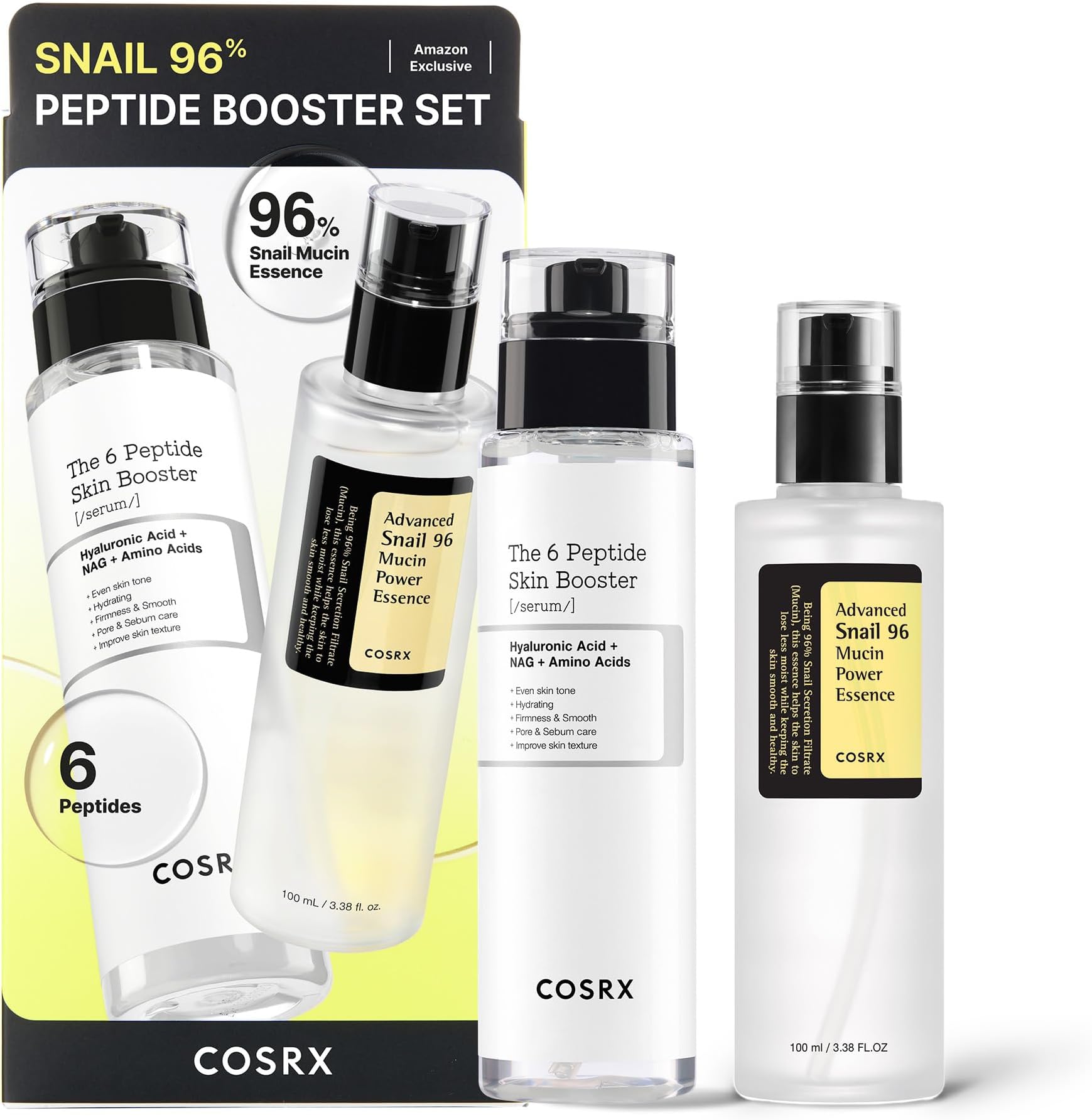 Amazon.com: COSRX Glass Skin Starter Set, Amazon Exclusive, Advanced ...