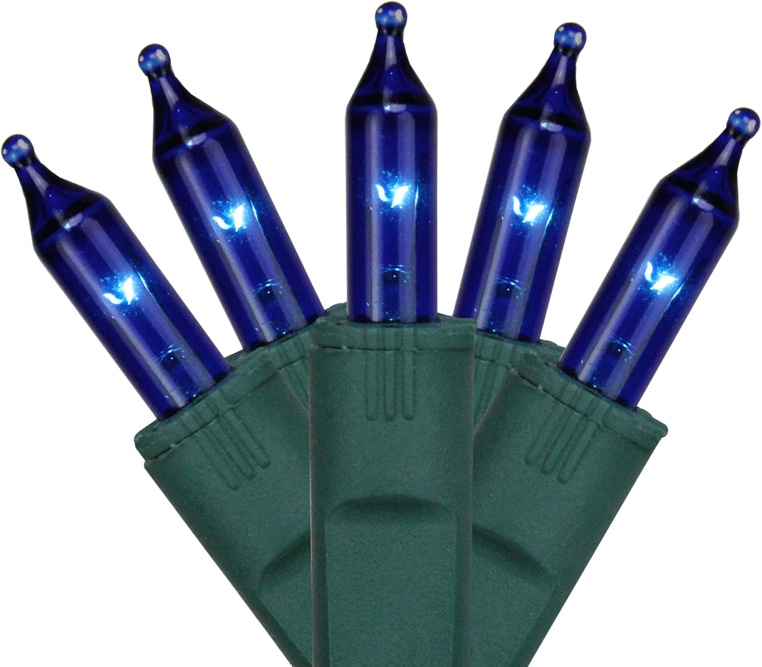 Amazon.com: GKI Bethlehem Lighting Set of 50 Blue Perm-O-Snap Mini ...