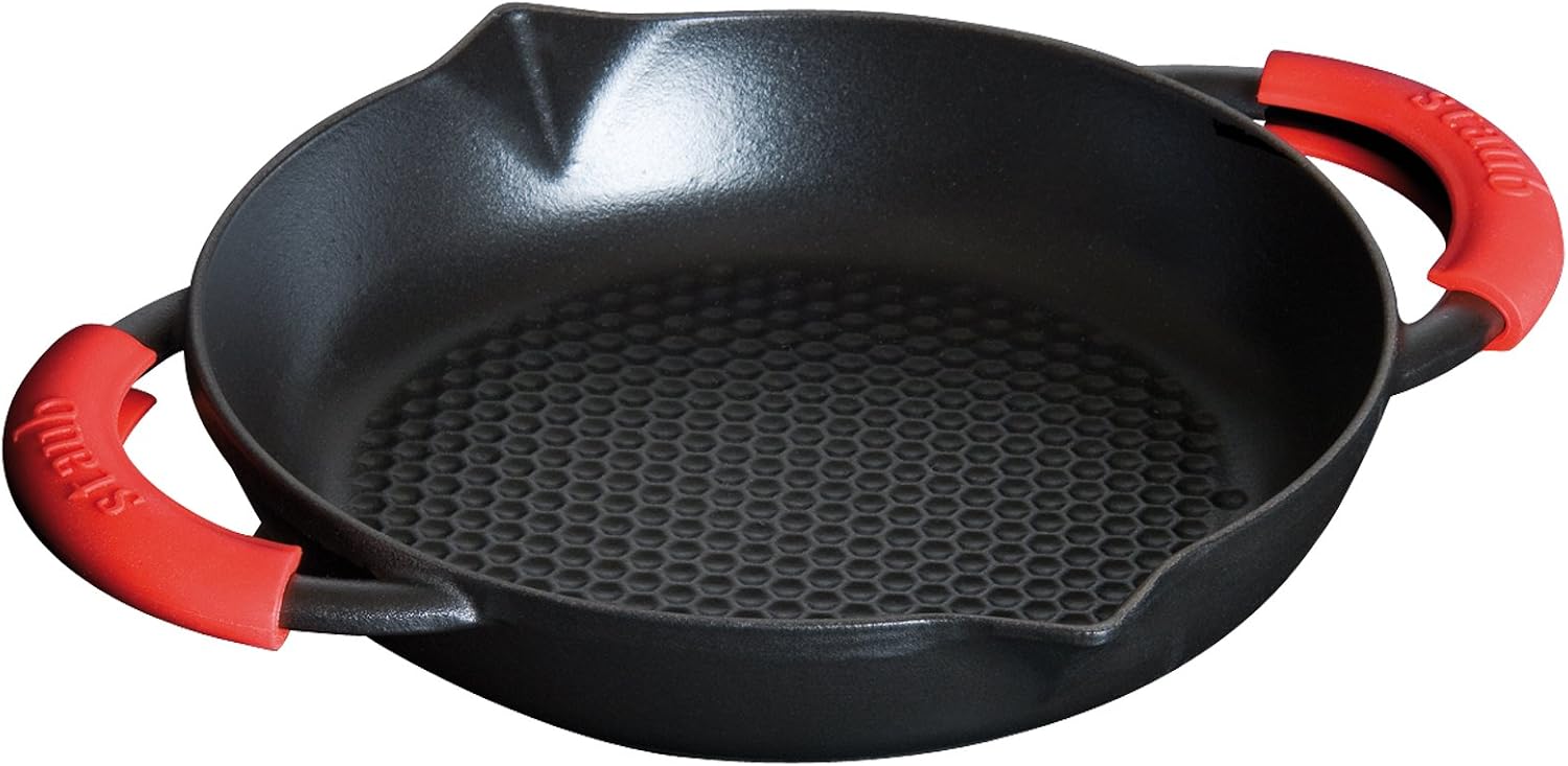 Amazon.com: Staub 11-Inch Hexagon Frying Pan with Two Handles and ...