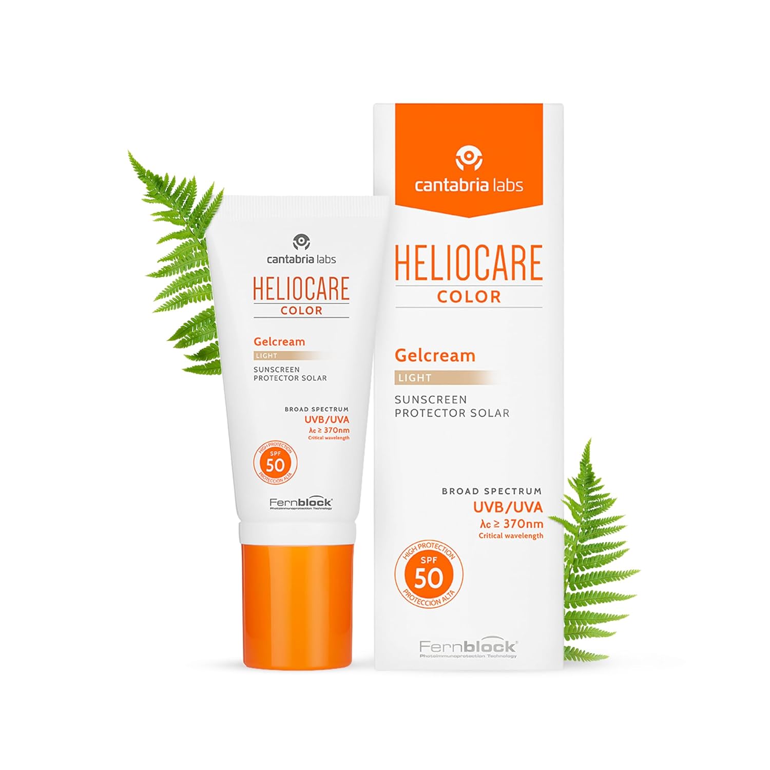 Heliocare Color Gel Cream SPF 50 Tinted Sunscreen | Light Shade ...